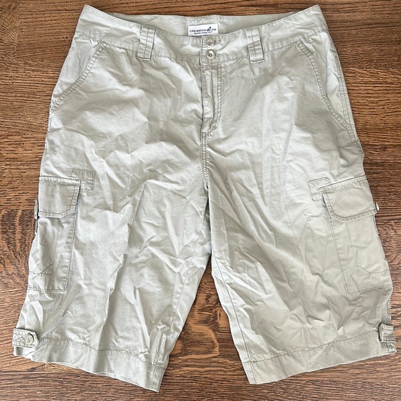 carribean joe | Shorts | Ladies Caribbean Joe Size Light Sage Green ...